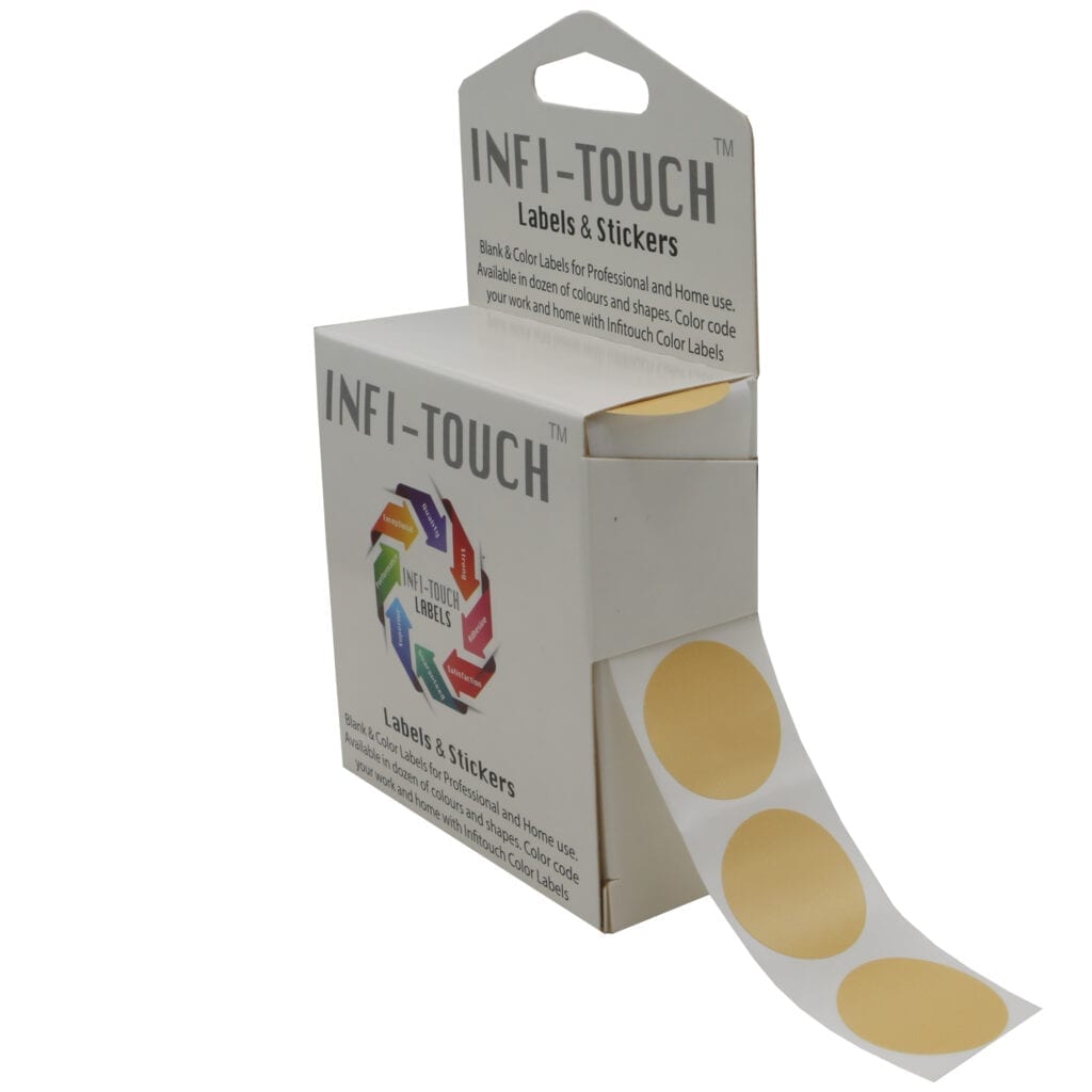 1" Color-Code Stickers-dot-stickers-1000-stickers-per-dispenser-box