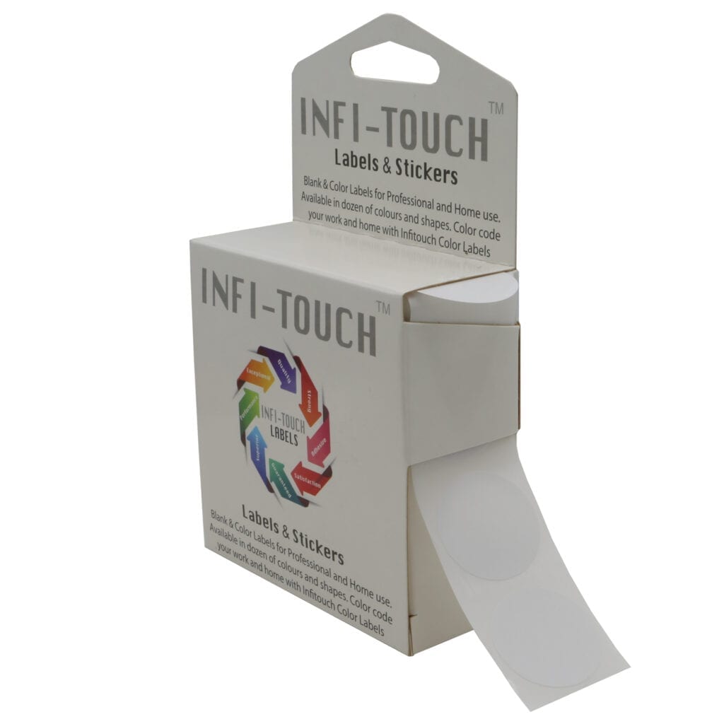 1" Color-Code Stickers-dot-stickers-1000-stickers-per-dispenser-box